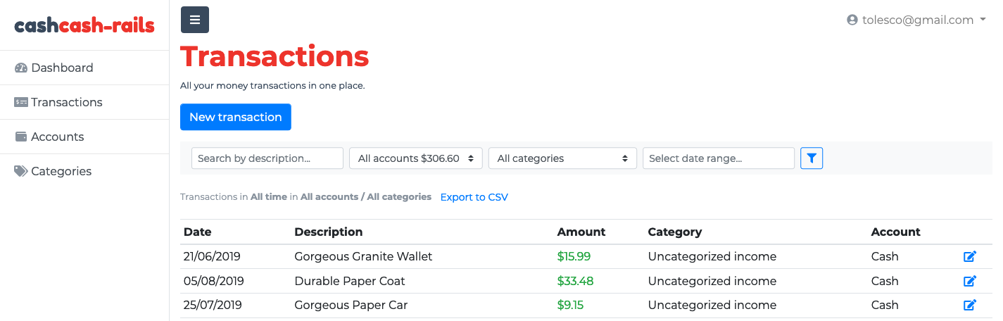 GitHub - tolesco/cashcash-rails: Ruby on Rails open source app for money management